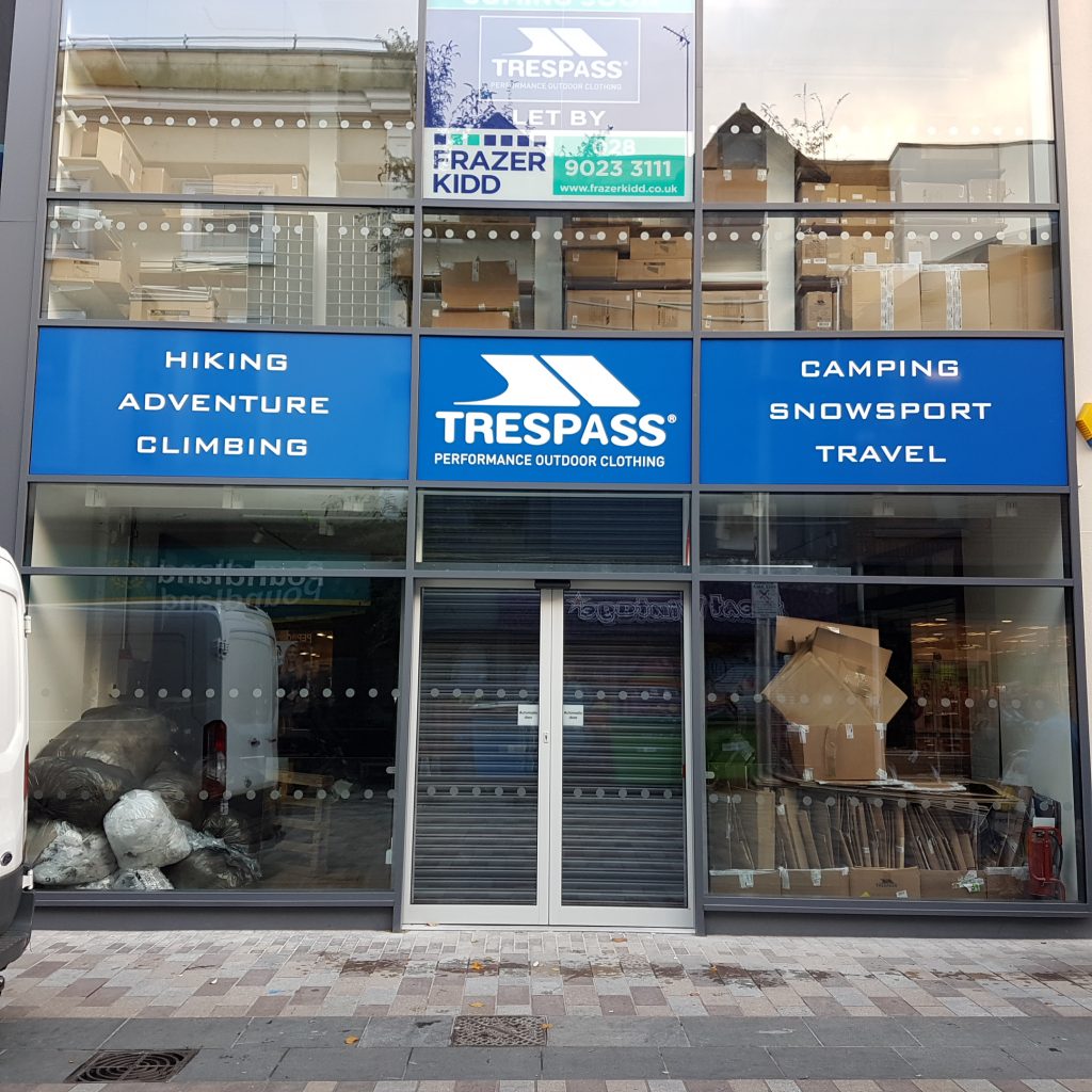 Trespass | Tower Signs Ballymena